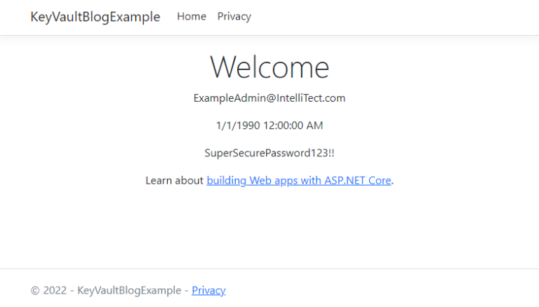 Microsoft Azure Key Vault Overview - IntelliTect